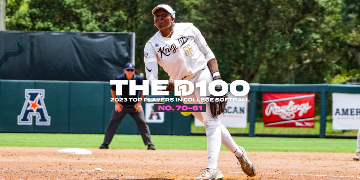 2023 D100 Player Rankings: 70-61 • D1Softball