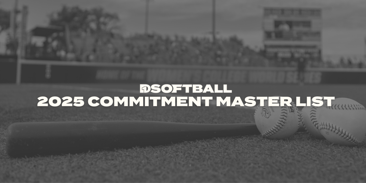 2025 Class Commitment Master List • D1Softball