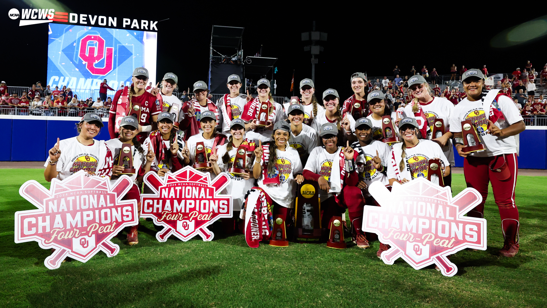 WCWS Finals: Oklahoma Sweeps Texas to Win Record Fourth Straight NCAA ...