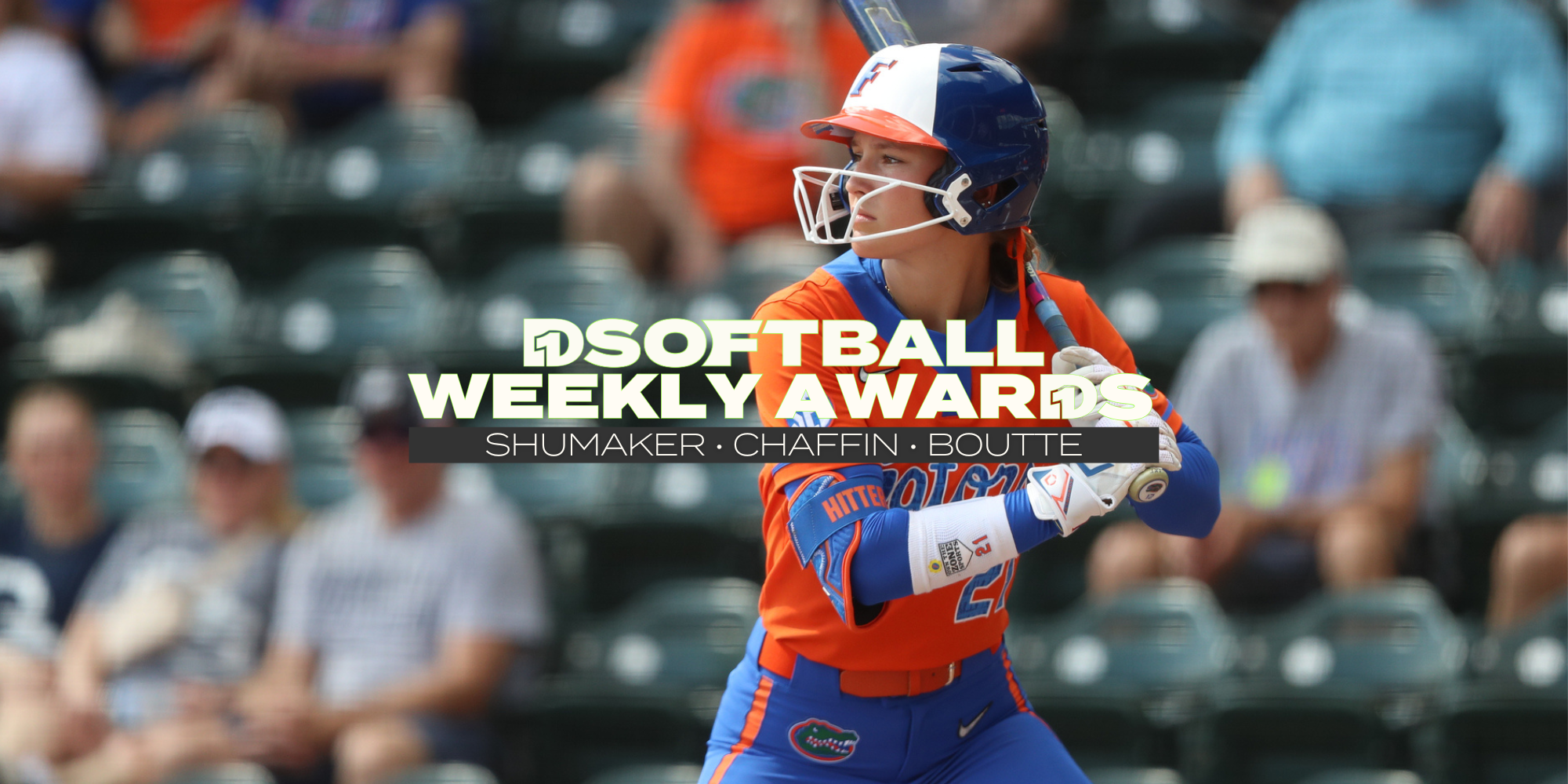 Weekly Award Winners: Shumaker, Chaffin, Boutte Earn Player of the Week Honors • D1Softball